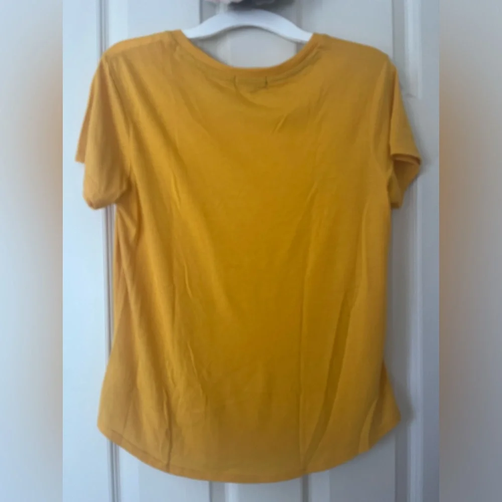 Modern Canvas | Tops | Modern Canvas Womens Bee Kind Dandelion Yellow T ...